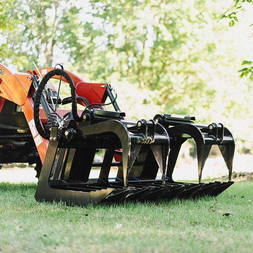 Standard Series Skid Steer Root Grapple Bucket Attachment | Titan ...
