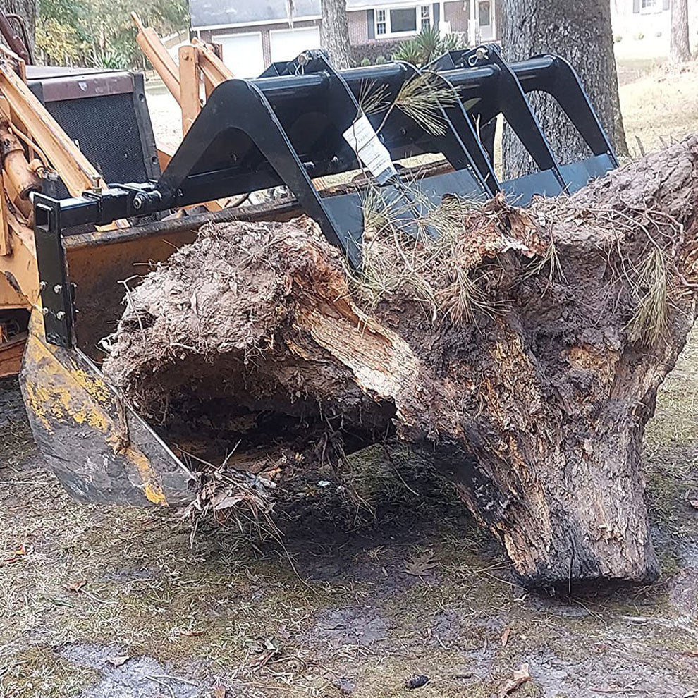 Adjustable Bolt-on Grapple Attachment | Titan Attachments