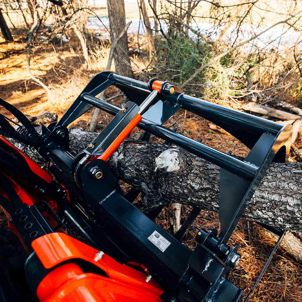 Grade 50 Economy Series Skid Steer Root Grapple Bucket | Titan Attachments