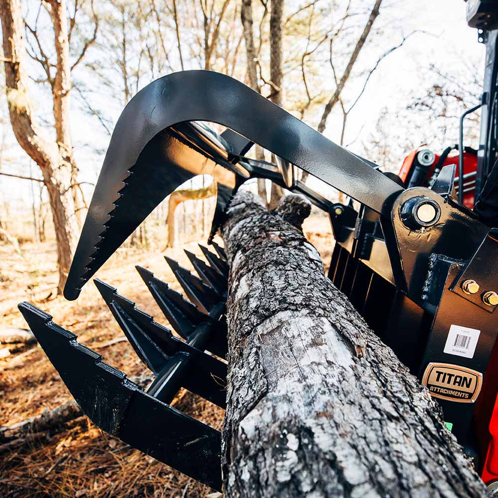 Grade 50 Economy Series Skid Steer Root Grapple Bucket | Titan Attachments