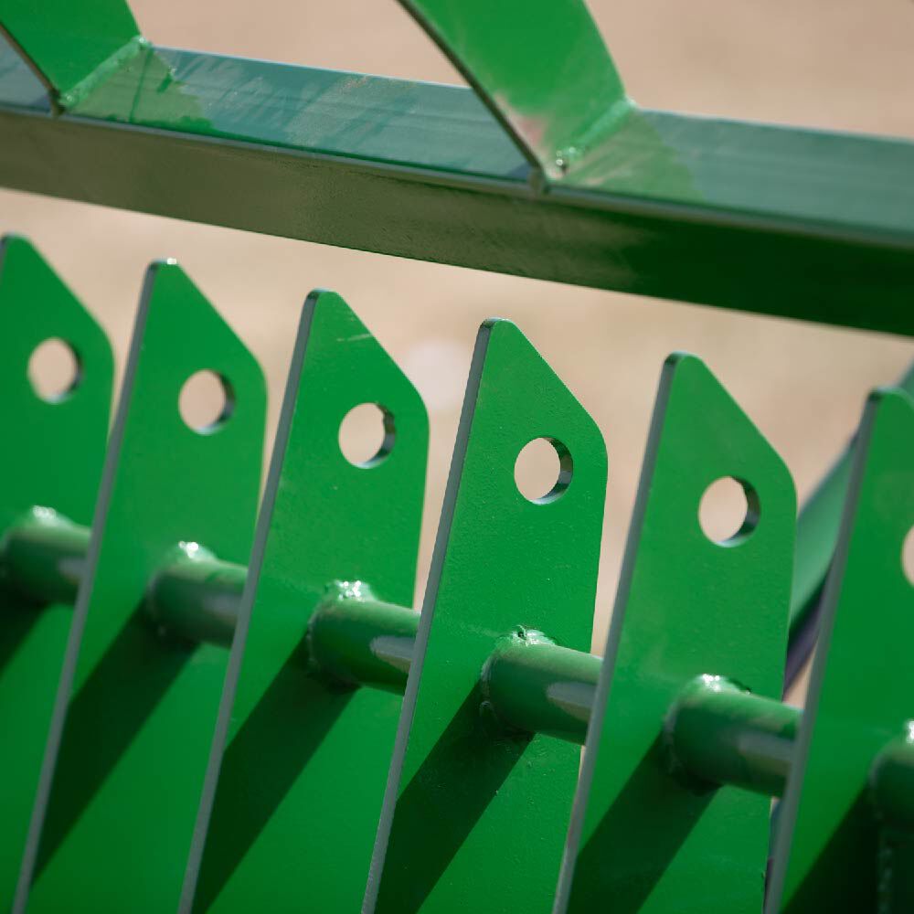 Root Grapple Rake Attachment Fits John Deere Loaders - Hook and Pin ...