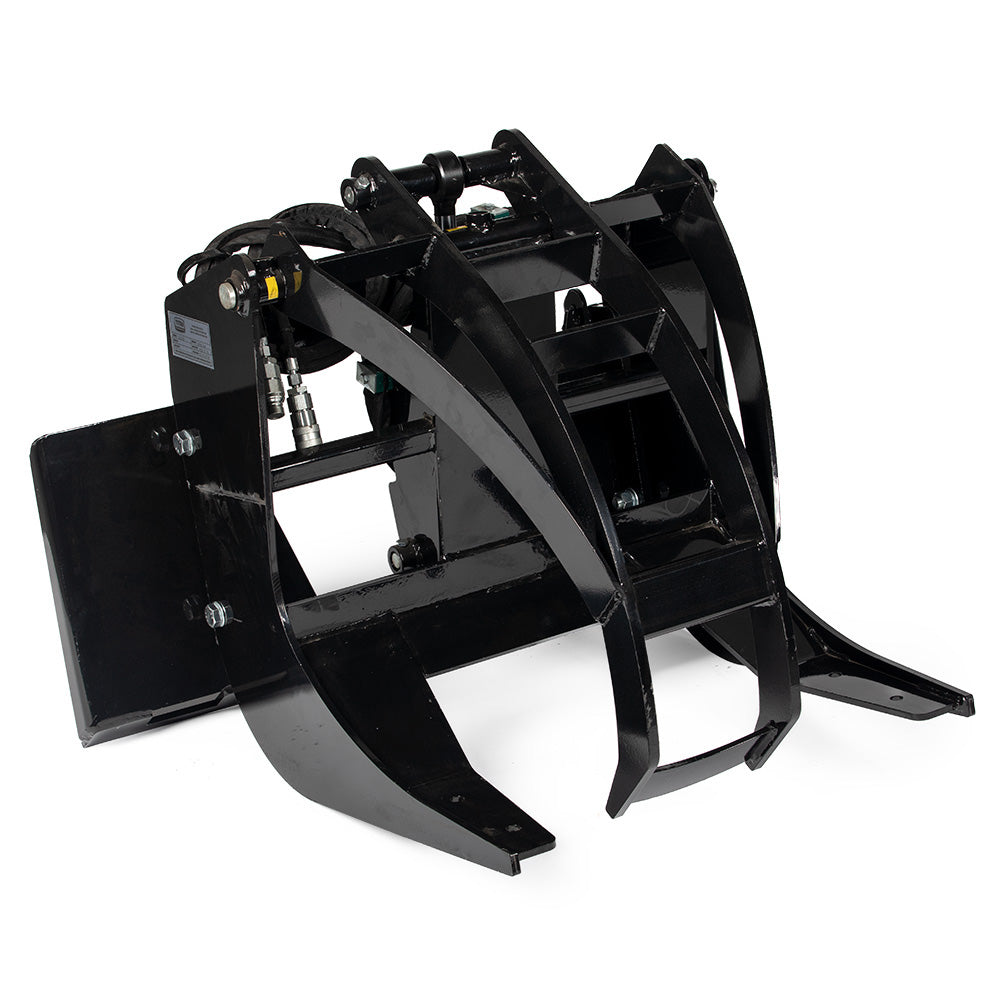 29" wide Log Grapple Attachment - Universal Skid Steer Style Mounting ...