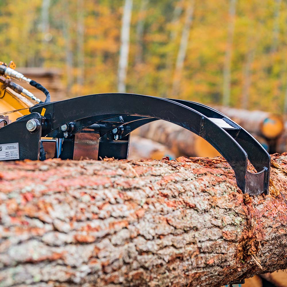 29" Wide Log Grapple Attachment | Titan Attachments
