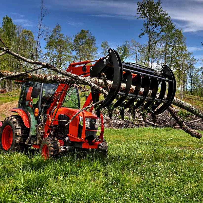 Scratch and Dent, 60" Extreme Root Grapple Rake Attachment | Titan ...
