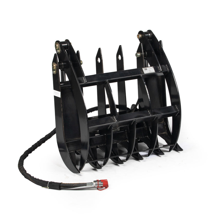 34" Mini Skid Steer Grapple Rake Attachment | Titan Attachments