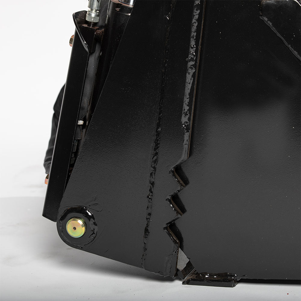 35" 4-In-1 Combo Mini Skid Steer Bucket | Titan Attachments