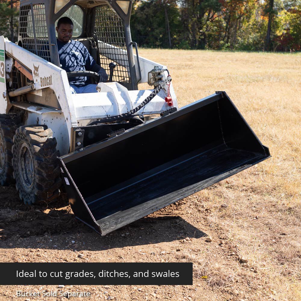 Scratch and Dent - Hydraulic Tilt Mount Plate For Skid Steers | V2 - F ...