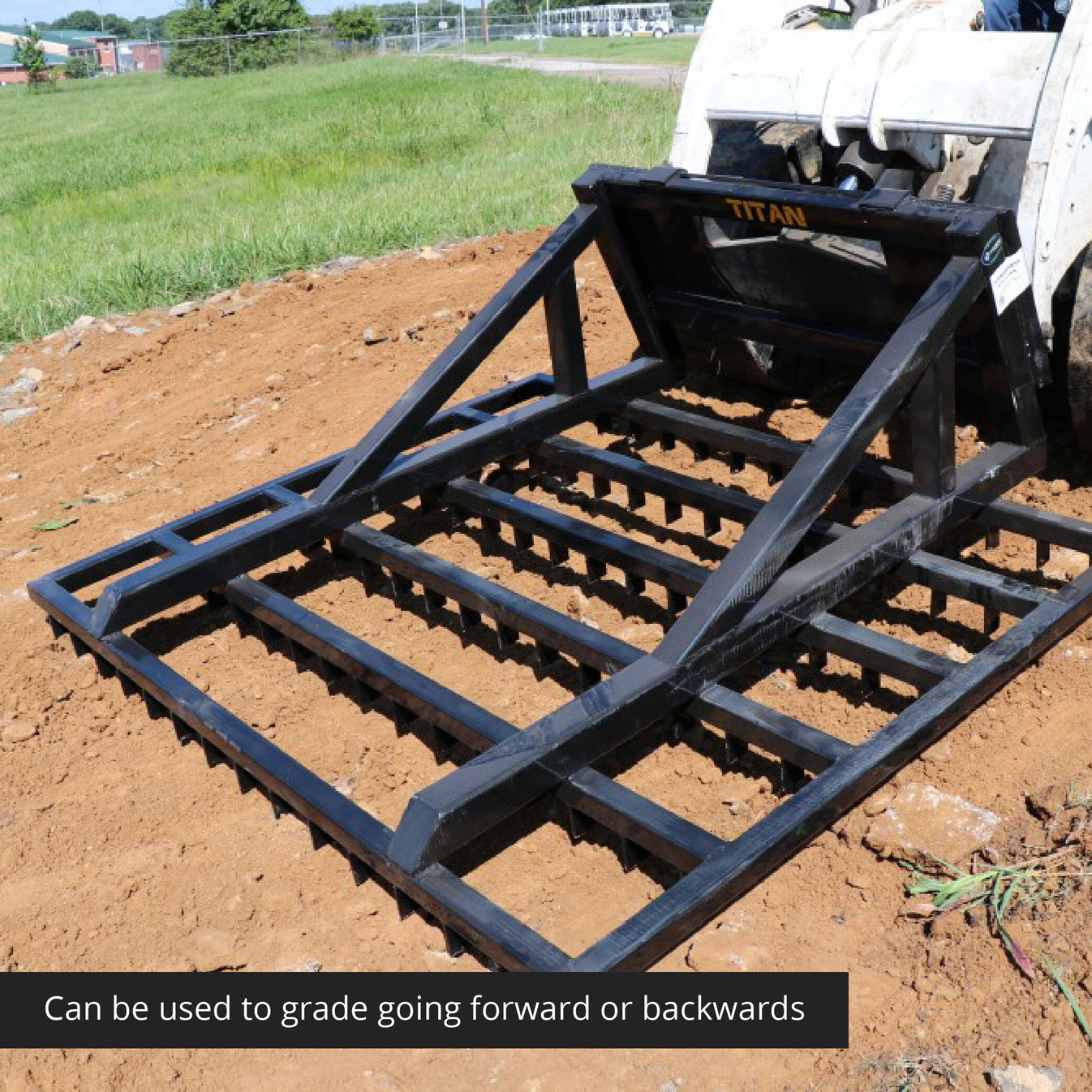 6 FT Terra Monster Dirt Grader and Leveler - Skid Steer Quick Tach ...