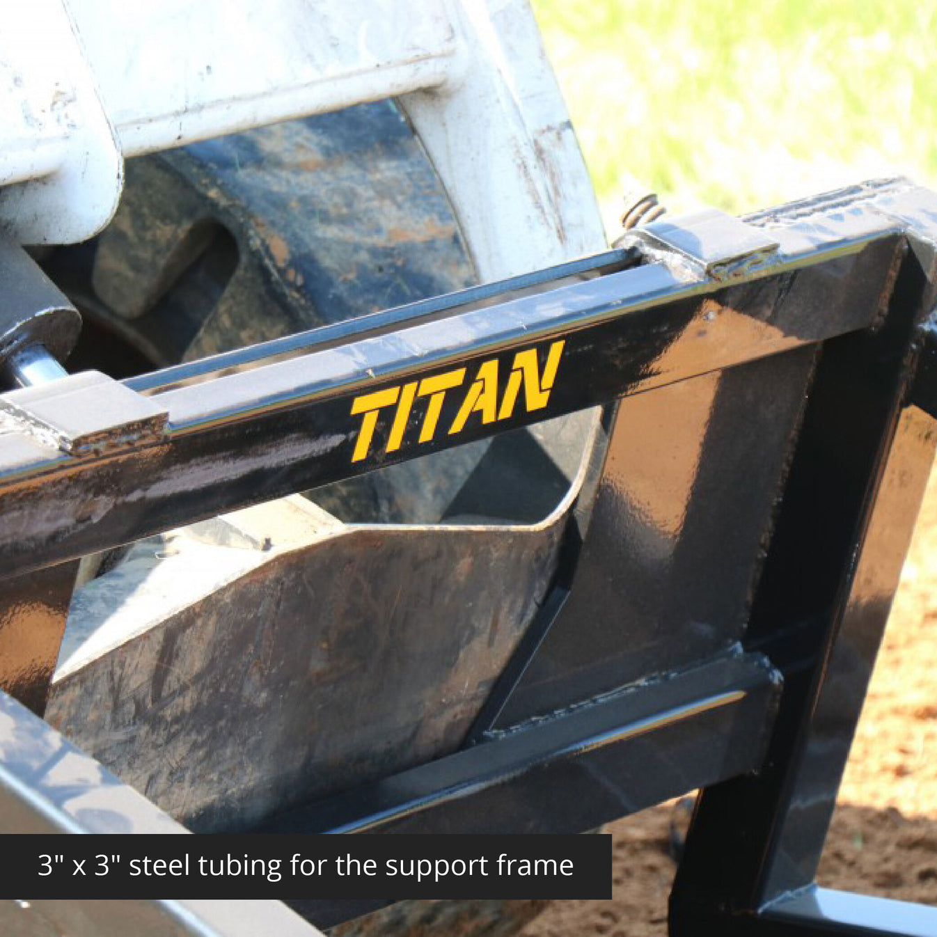 6 FT Terra Monster Dirt Grader and Leveler - Skid Steer Quick Tach ...