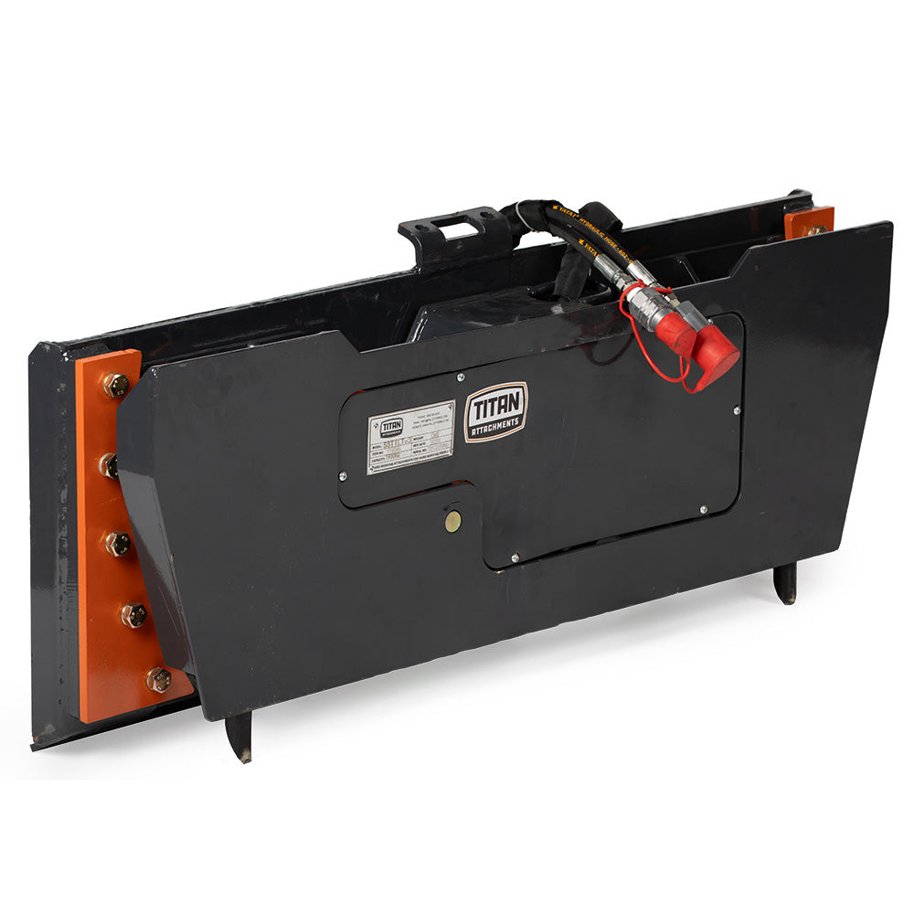 Hydraulic Tilt Mount Plate For Skid Steers and Quick Tach Tractors ...