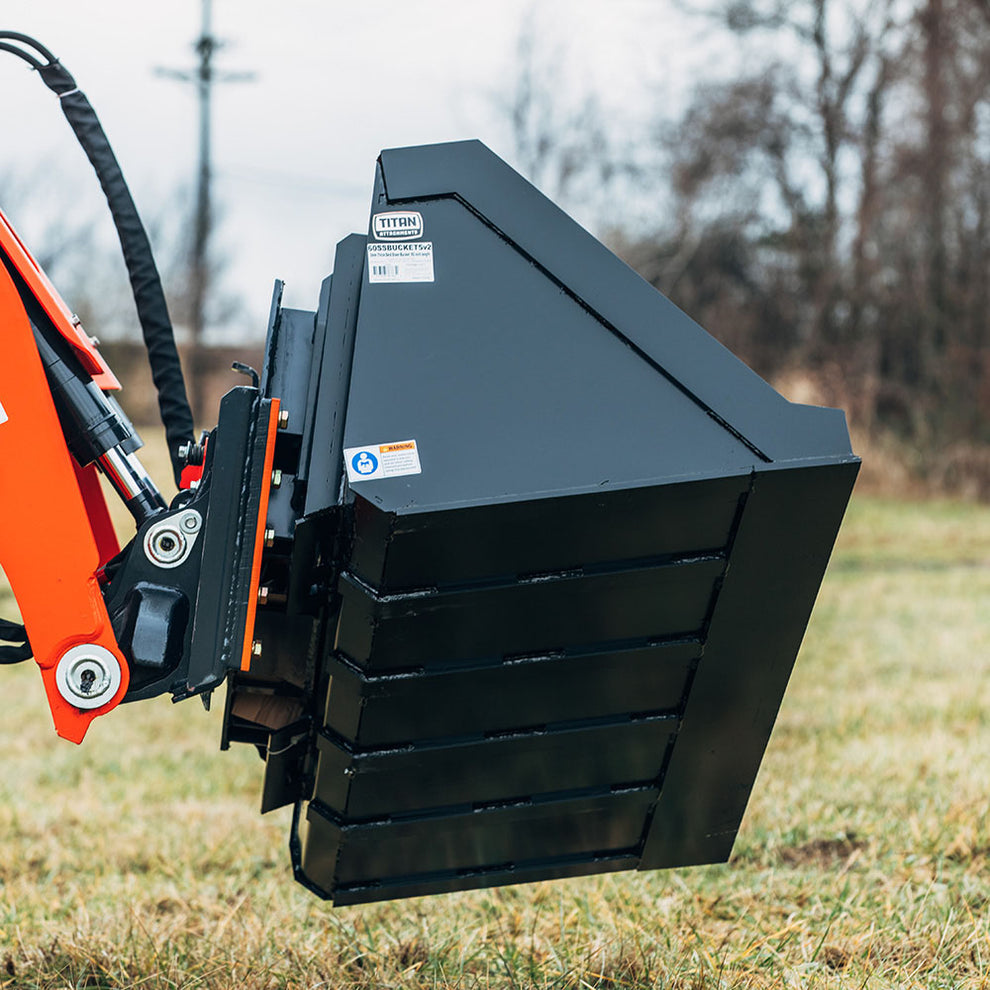 Hydraulic Tilt Mount Plate For Skid Steers and Quick Tach Tractors ...