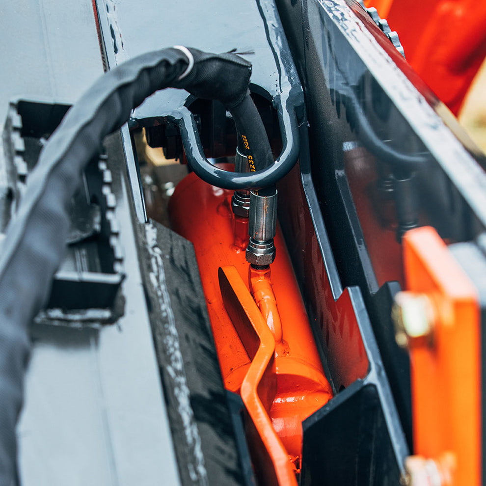 Hydraulic Tilt Mount Plate For Skid Steers and Quick Tach Tractors ...