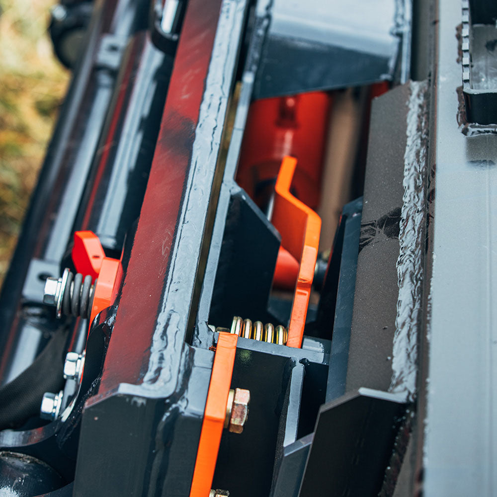 Hydraulic Tilt Mount Plate For Skid Steers and Quick Tach Tractors ...