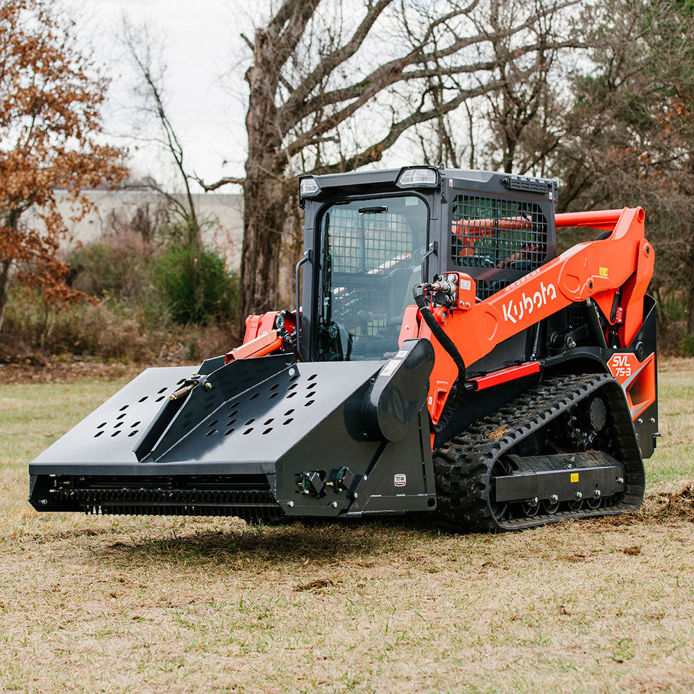 66" Hydraulic Skid Steer Landscape Rake | Titan Attachments