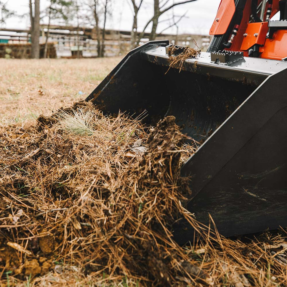 Grade 50 Standard Series Low Profile Dirt Bucket | Titan Attachments