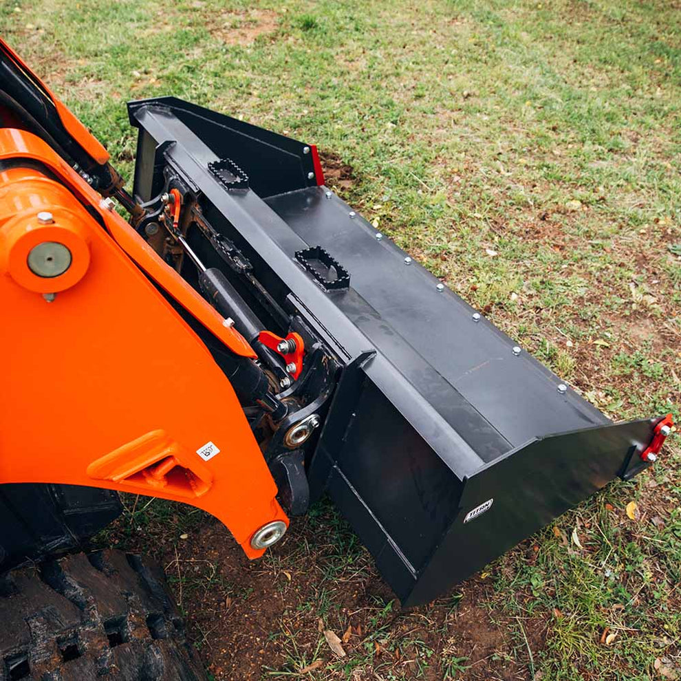 Grade 50 Pro Series Low Profile Dirt Bucket | Titan Attachments