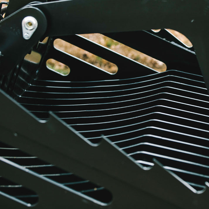 Fine Grade Skeleton Rock Grapple Rake | Titan Attachments