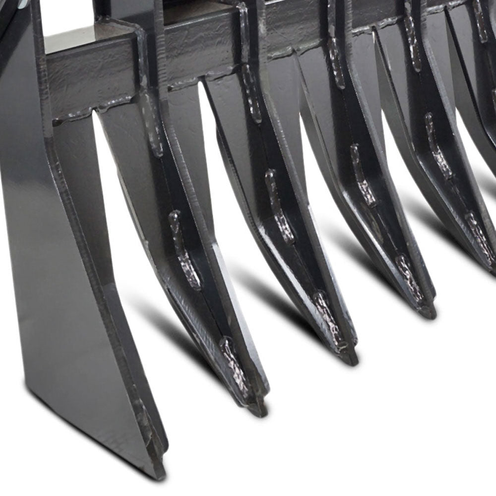 Skid Steer Root Rake Attachment - Universal Quick Tach Hookup - Root ...