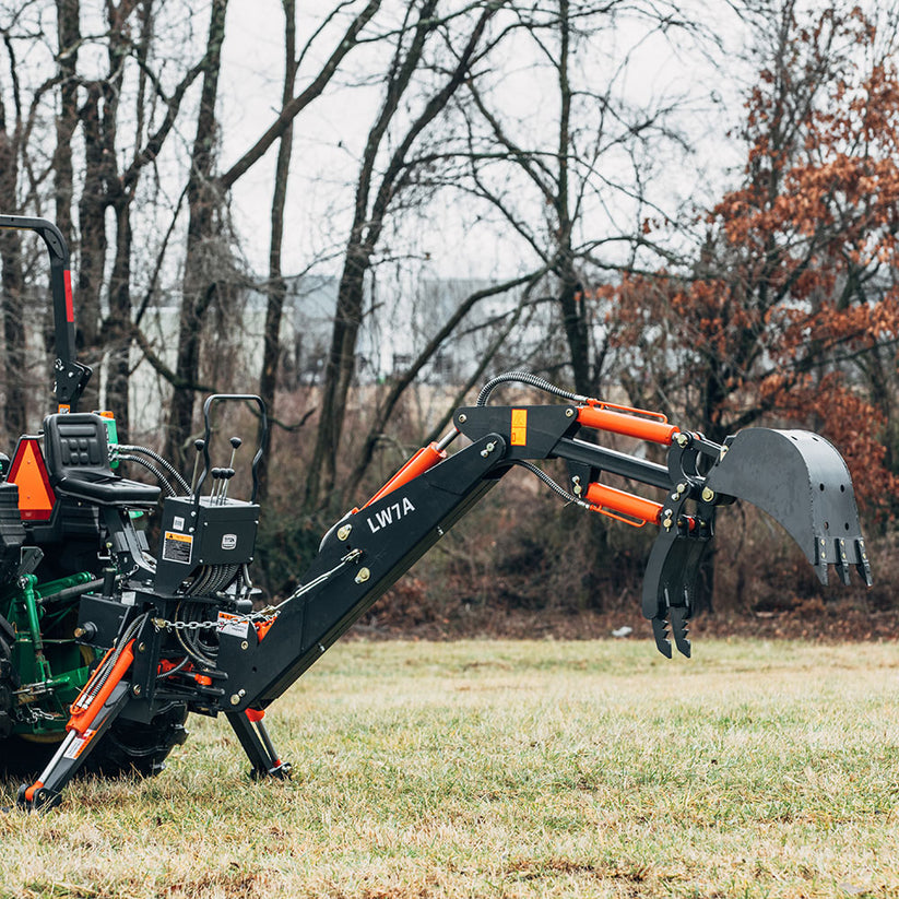 3 Point Backhoe with Thumb Excavator | Titan Attachments