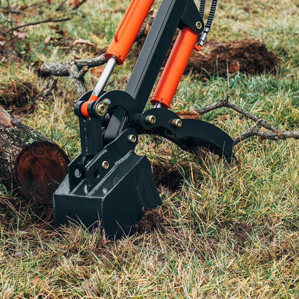 3 Point Backhoe with Thumb Excavator | Titan Attachments