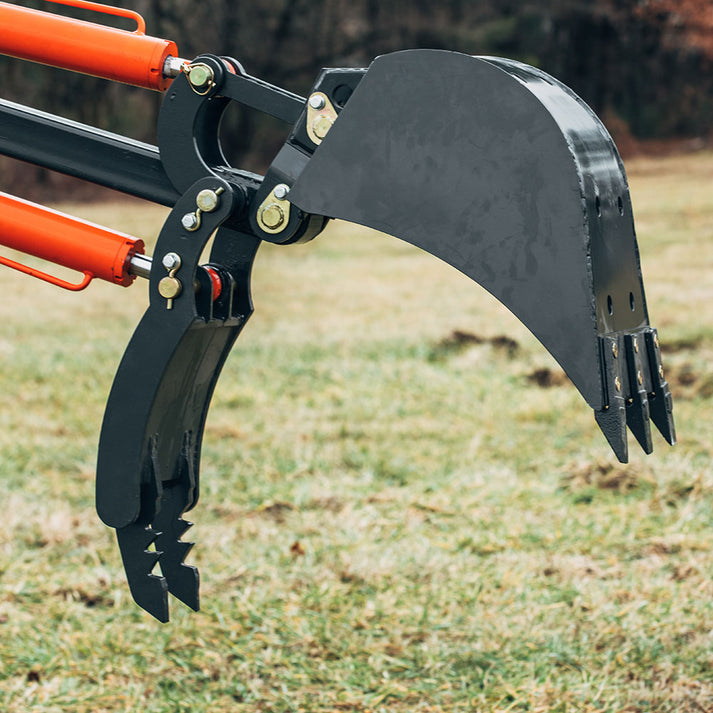 3 Point Backhoe with Thumb Excavator | Titan Attachments