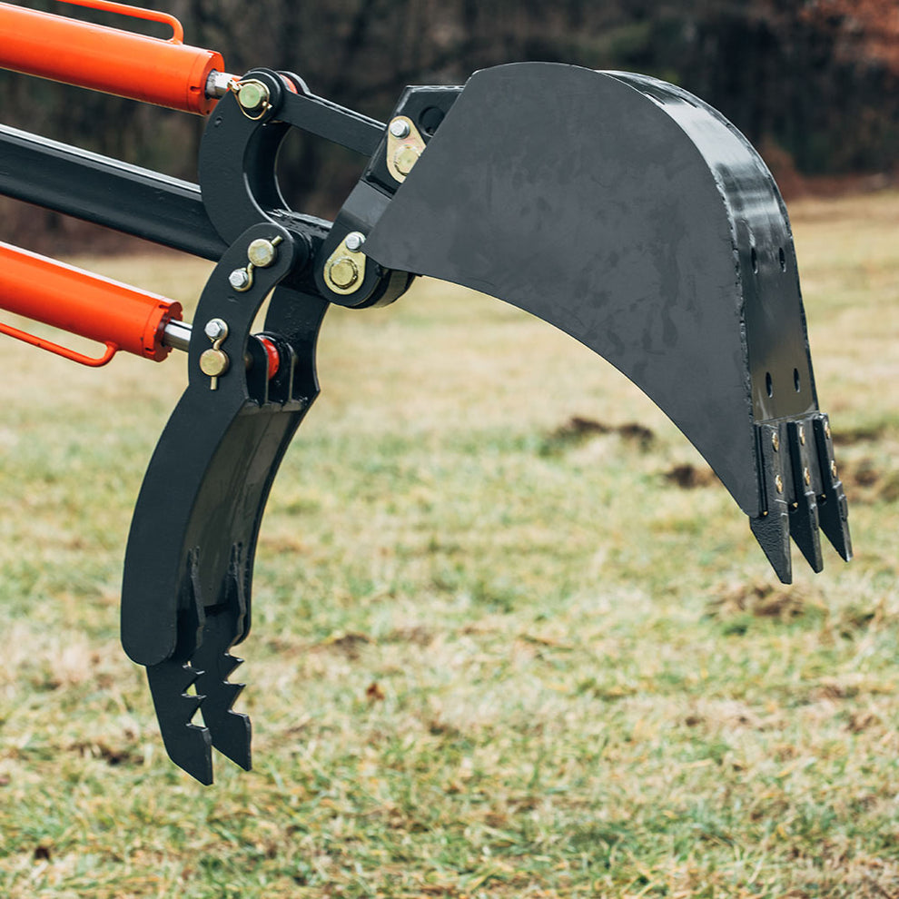 3 Point Backhoe with Thumb Excavator | Titan Attachments