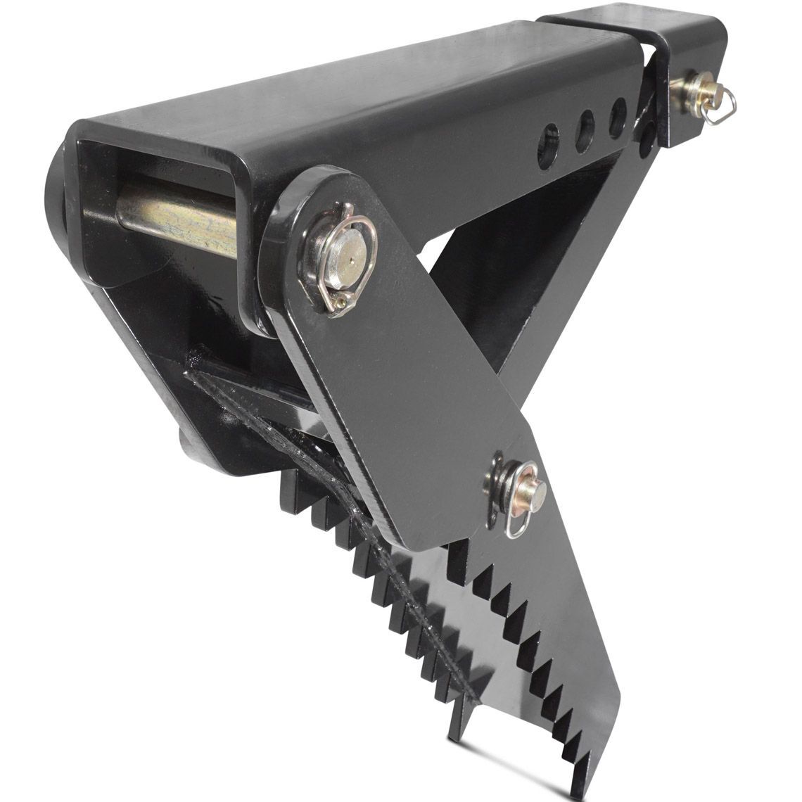 36" Backhoe Thumb Hoe Clamp 5/8" Steel Plate Assembly Weld On Adjustab ...