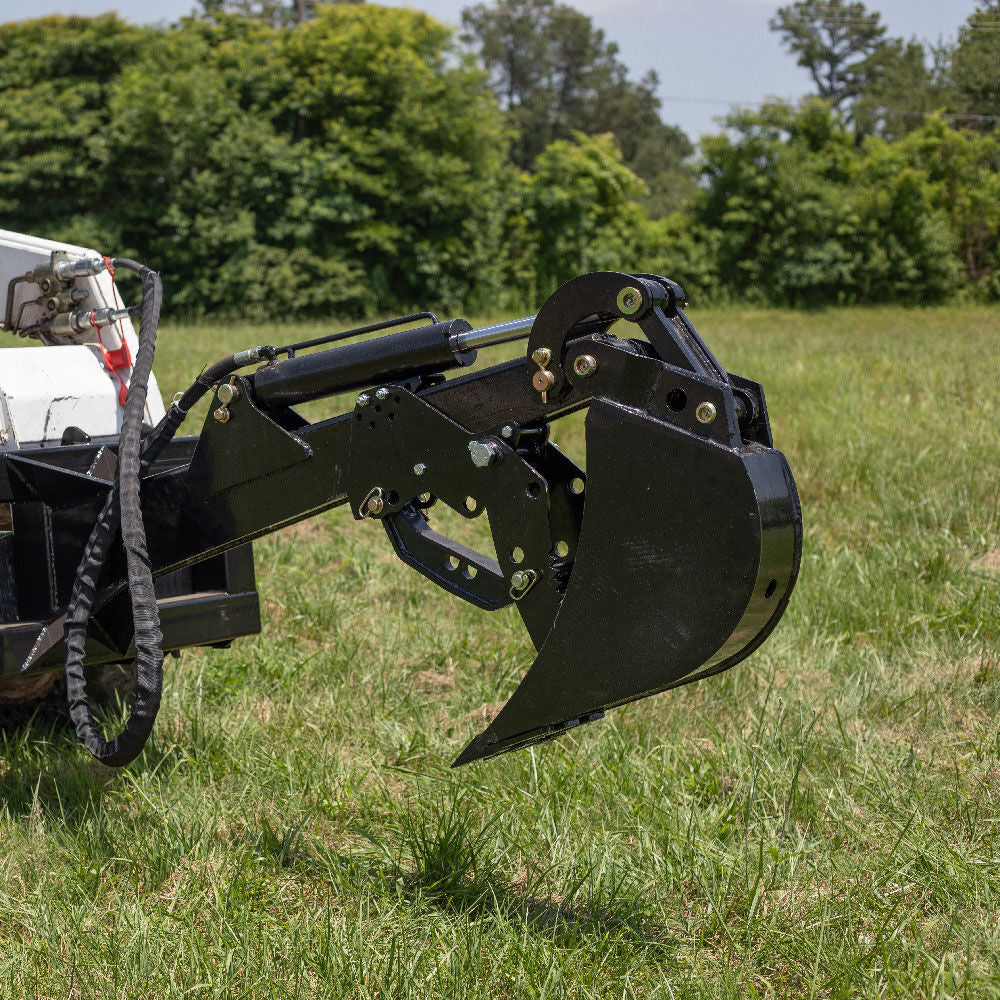Backhoe and Fronthoe Thumb - Excavator Attachment - Bolt On 5 Positions ...