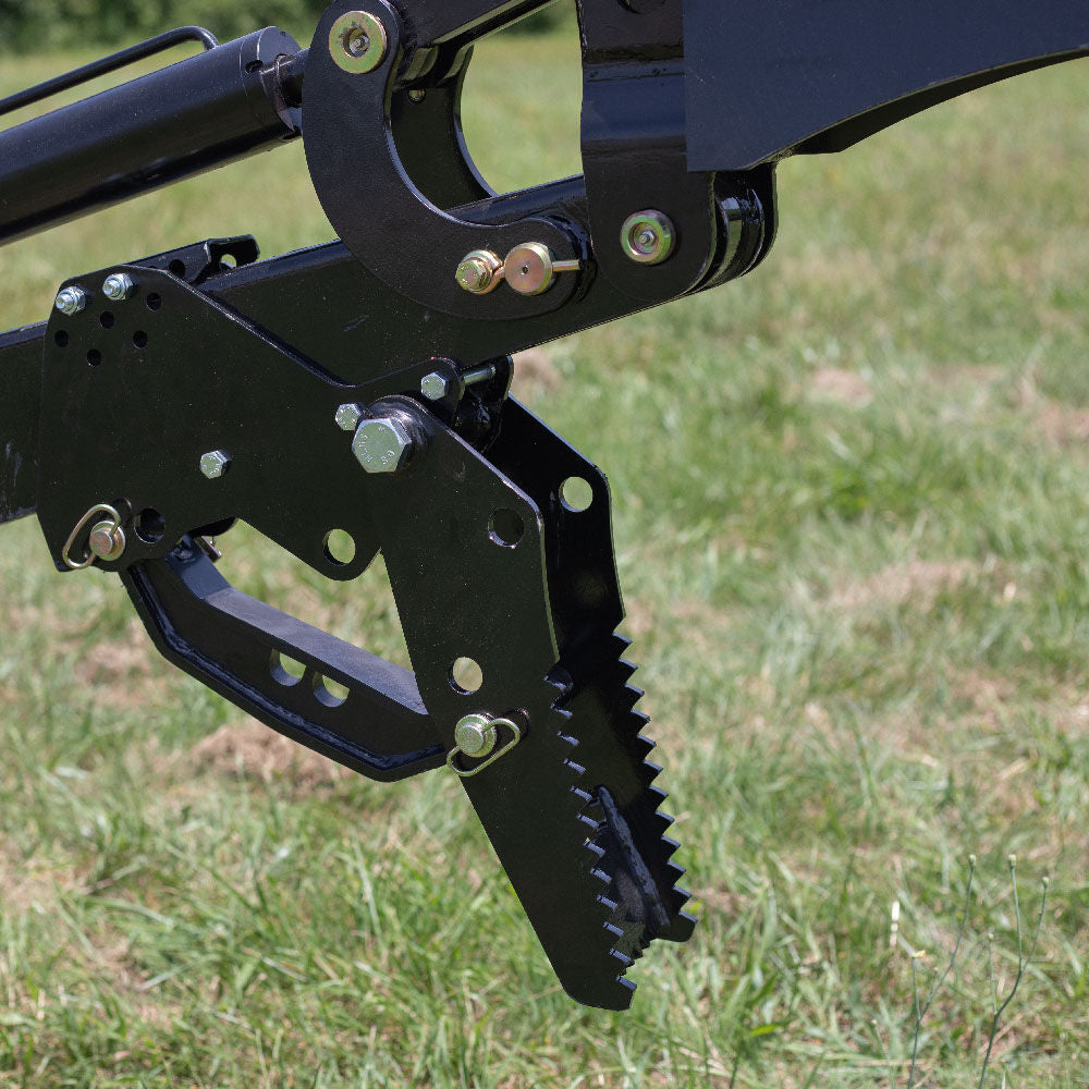 Backhoe and Fronthoe Thumb - Excavator Attachment - Bolt On 5 Positions ...