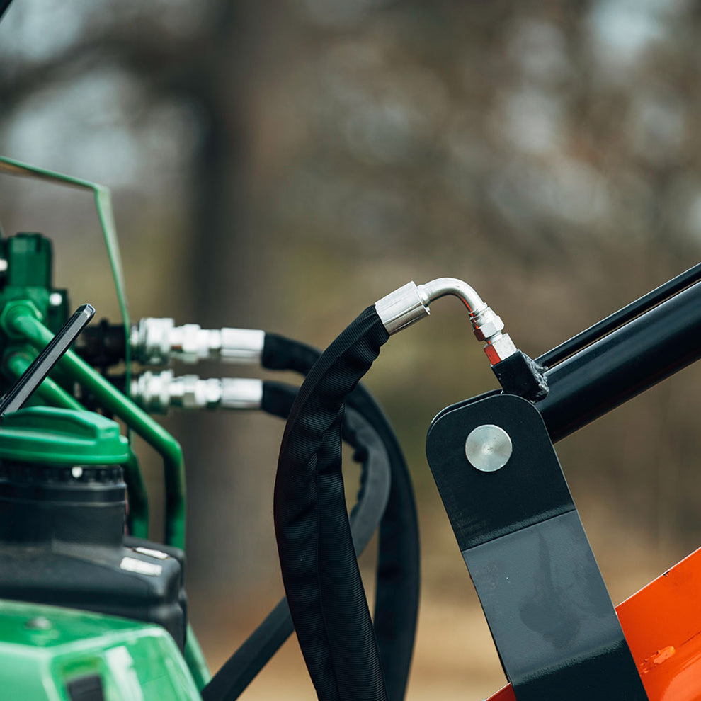 Pro Series 3 Point Post Hole Digger with Hydraulic Ram | Titan Attachments