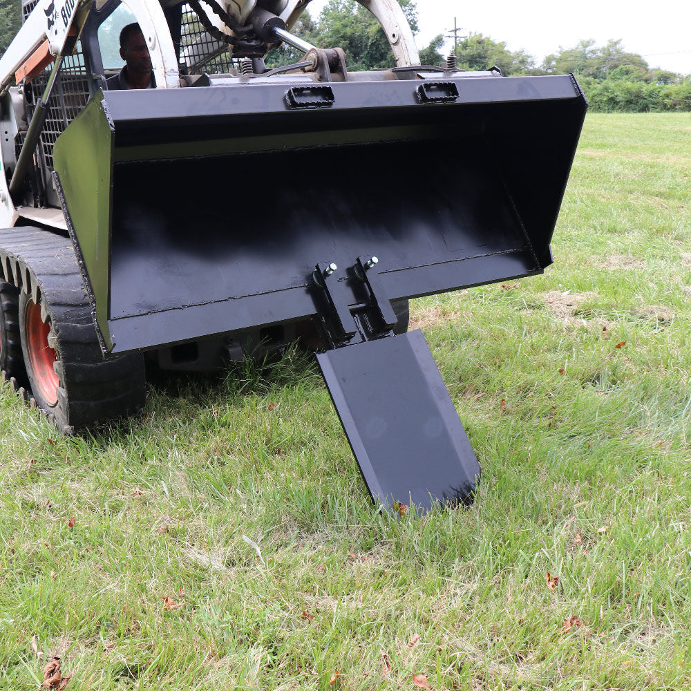Clamp-On Quick Spade Combo 45" x 18" - Dig Footings, Trenches, and ...