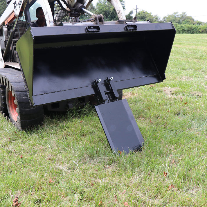 Clamp-On Quick Spade Combo 45" x 18" - Dig Footings, Trenches, and ...
