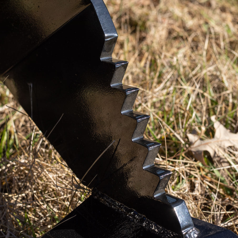 Heavy-Duty Tree and Bush Grubber - Universal Skid Steer Quick Tach ...