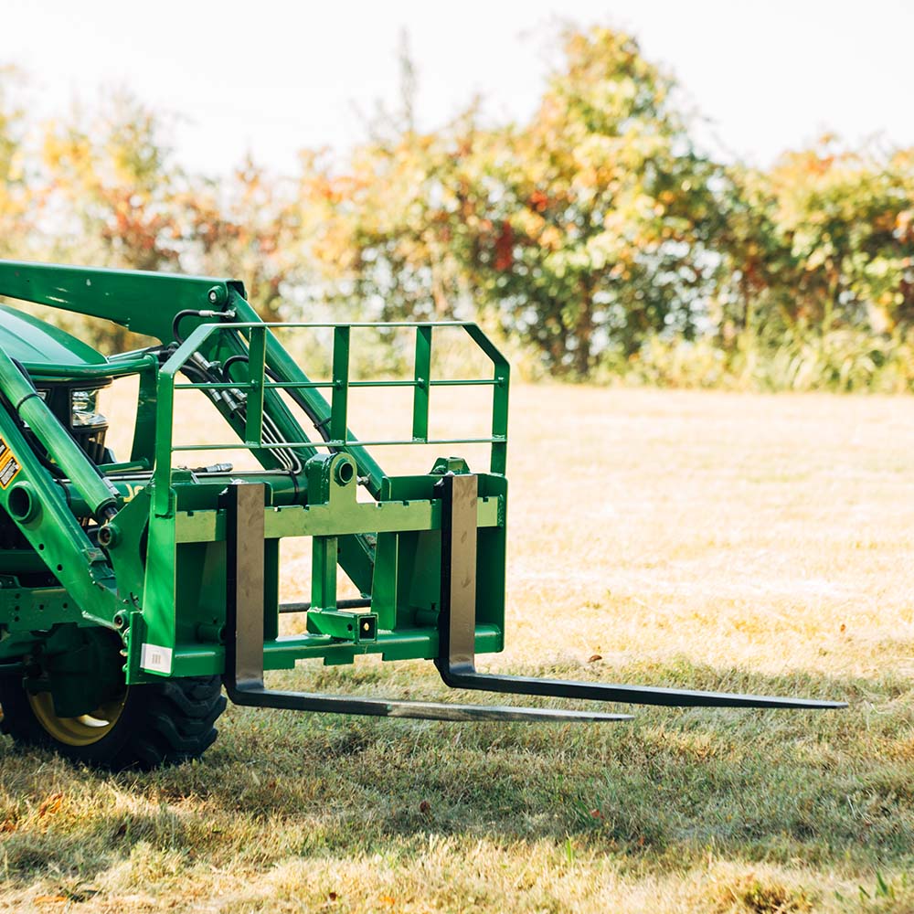 USA Made Pro Series Hook & Pin Pallet Fork Frame Attachment | Titan Attachments