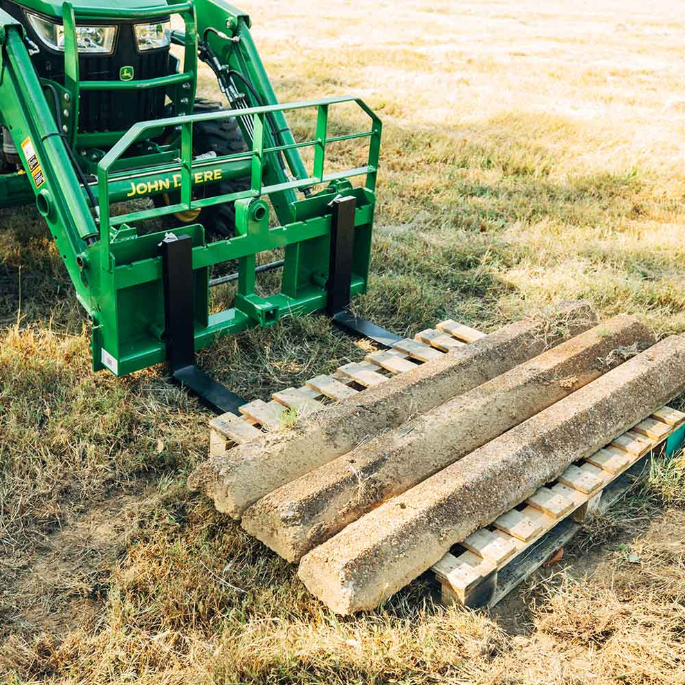 USA Made Pro Series Hook & Pin Pallet Fork Frame Attachment | Titan Attachments