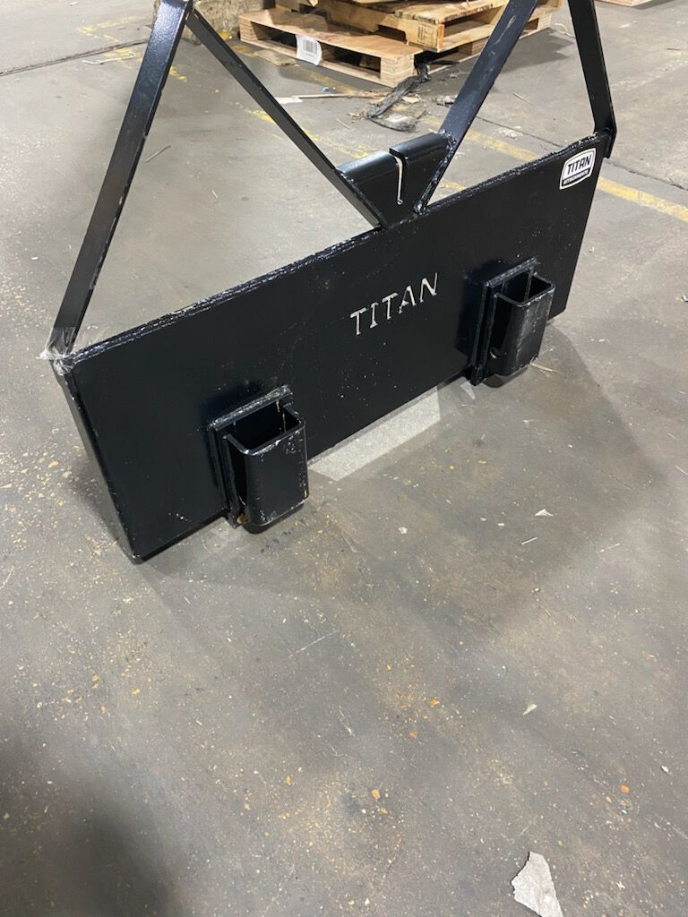 Scratch and Dent, Pin on Pallet Fork Frame – Skid Steer Quick Tach ...