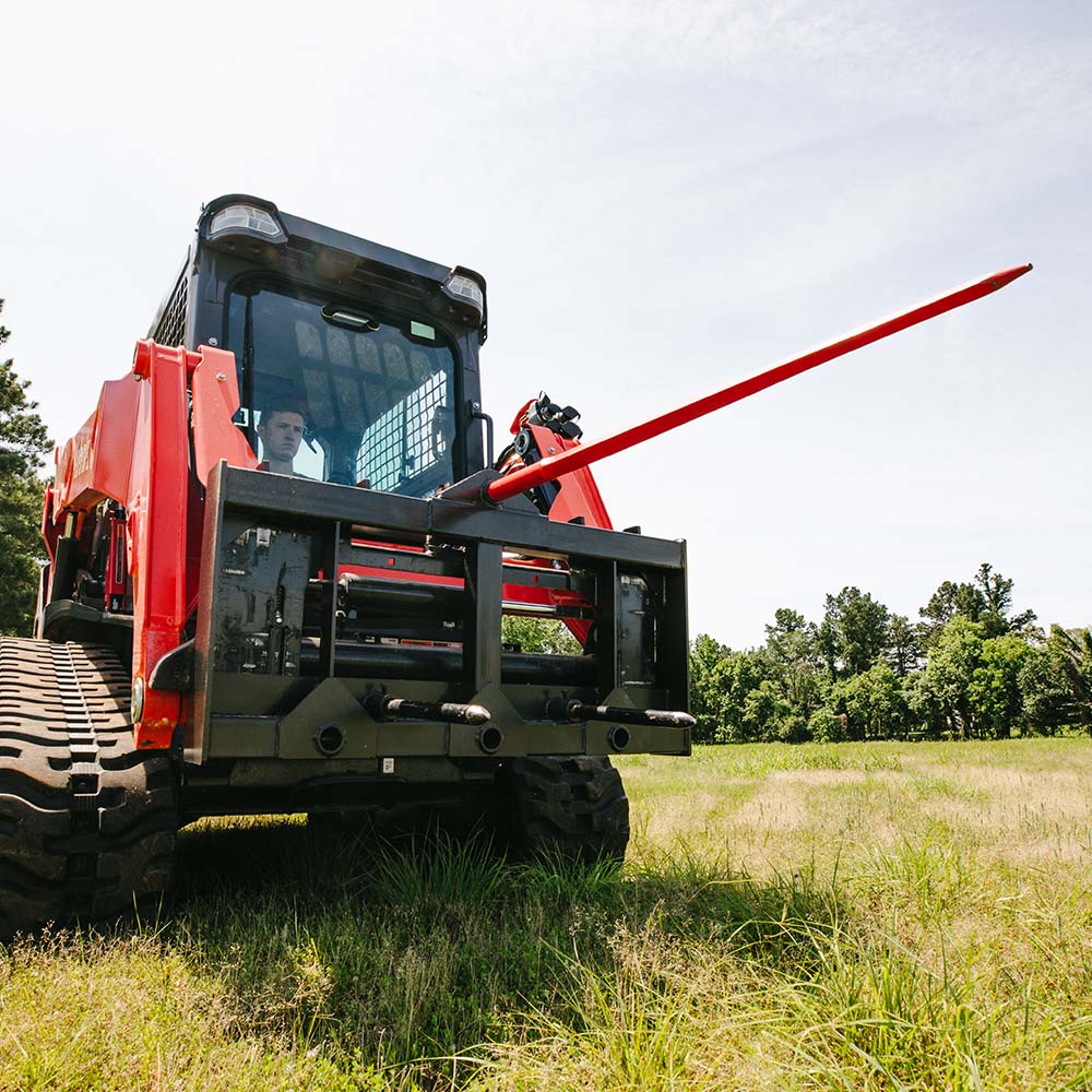 Heavy-Duty Hay Frame Attachment - Optional Hay Spear and Stabilizer ...