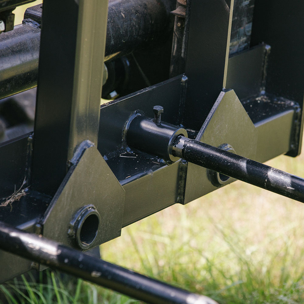 Heavy-Duty Hay Frame Attachment - Optional Hay Spear and Stabilizer ...