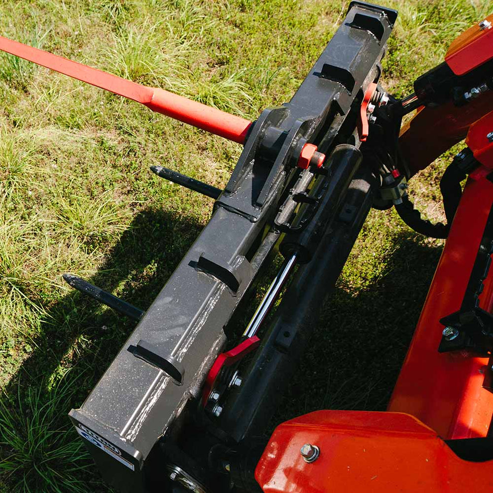 Heavy-Duty Hay Frame Attachment - Optional Hay Spear and Stabilizer ...
