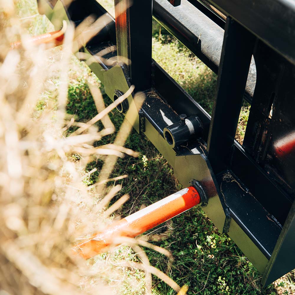Heavy-Duty Hay Frame - Optional Hay Spears | Titan Attachments