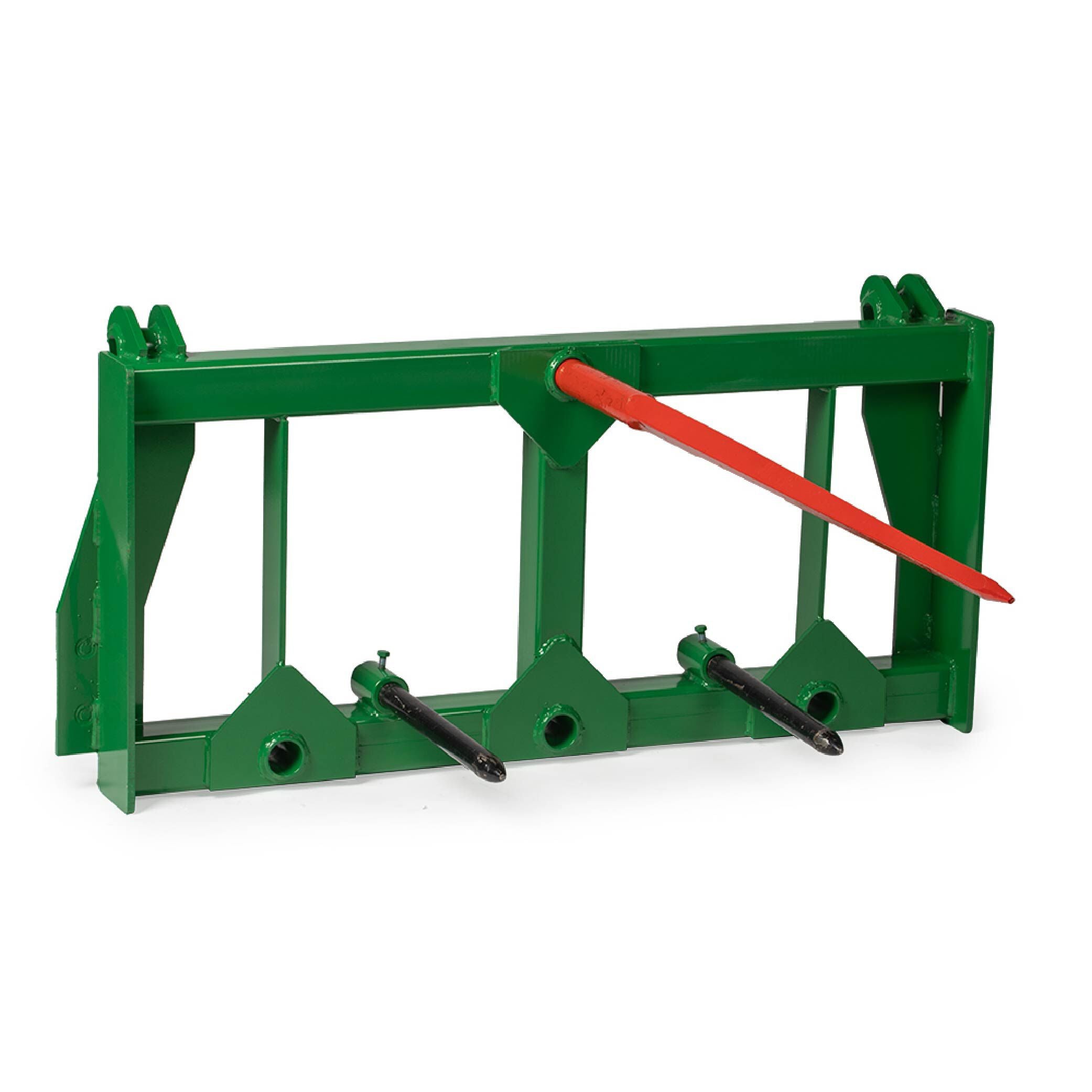 HD Hay Frame Attachment Fits John Deere Tractors - 4 Hay Spear Sleeves ...