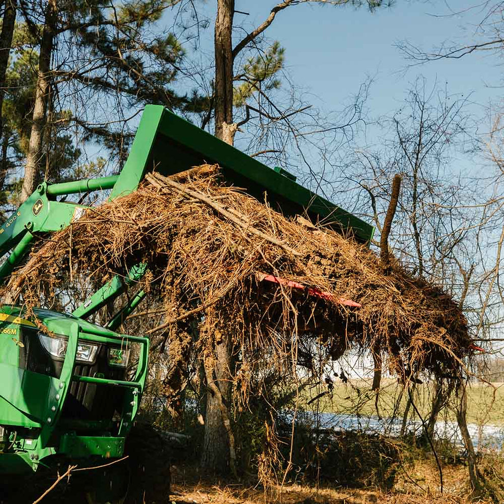 72" Manure Tine Bucket Attachment, (10) C1 Hay Spears - Fits Hook and ...