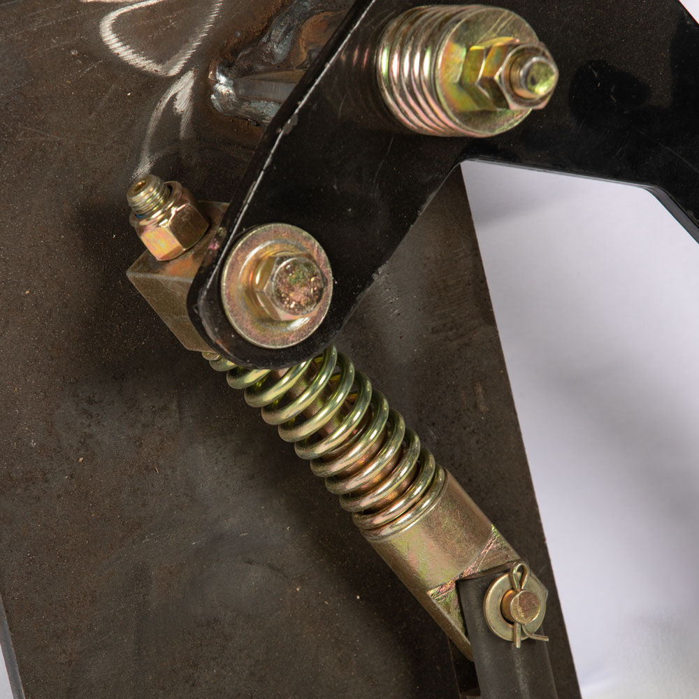 Skid Steer Conversion Adapter - 17" x 9.25" Latch Box Weld - Quick Tach ...