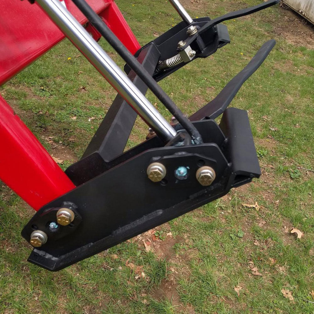 Skid Steer Conversion Adapter - 17" x 9.25" Latch Box Weld - Quick Tach ...