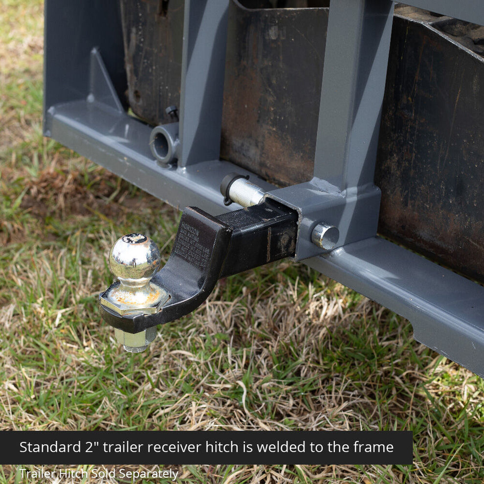 UA USA Made Grey Step-Through Hay Frame Attachment - Hay Spear and ...