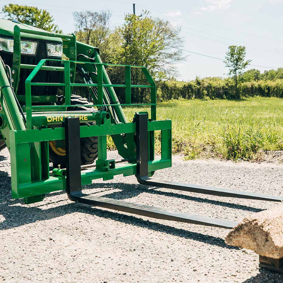 Pro Series Extra Wide Pallet Fork Frame Attachment, Fits John Deere ...