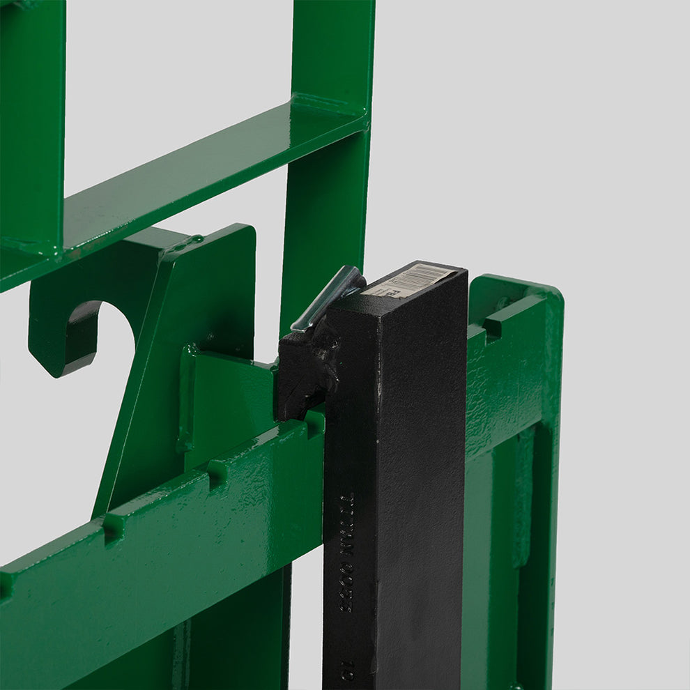 Pro Series Extra Wide Pallet Fork Frame Attachment, Fits John Deere ...