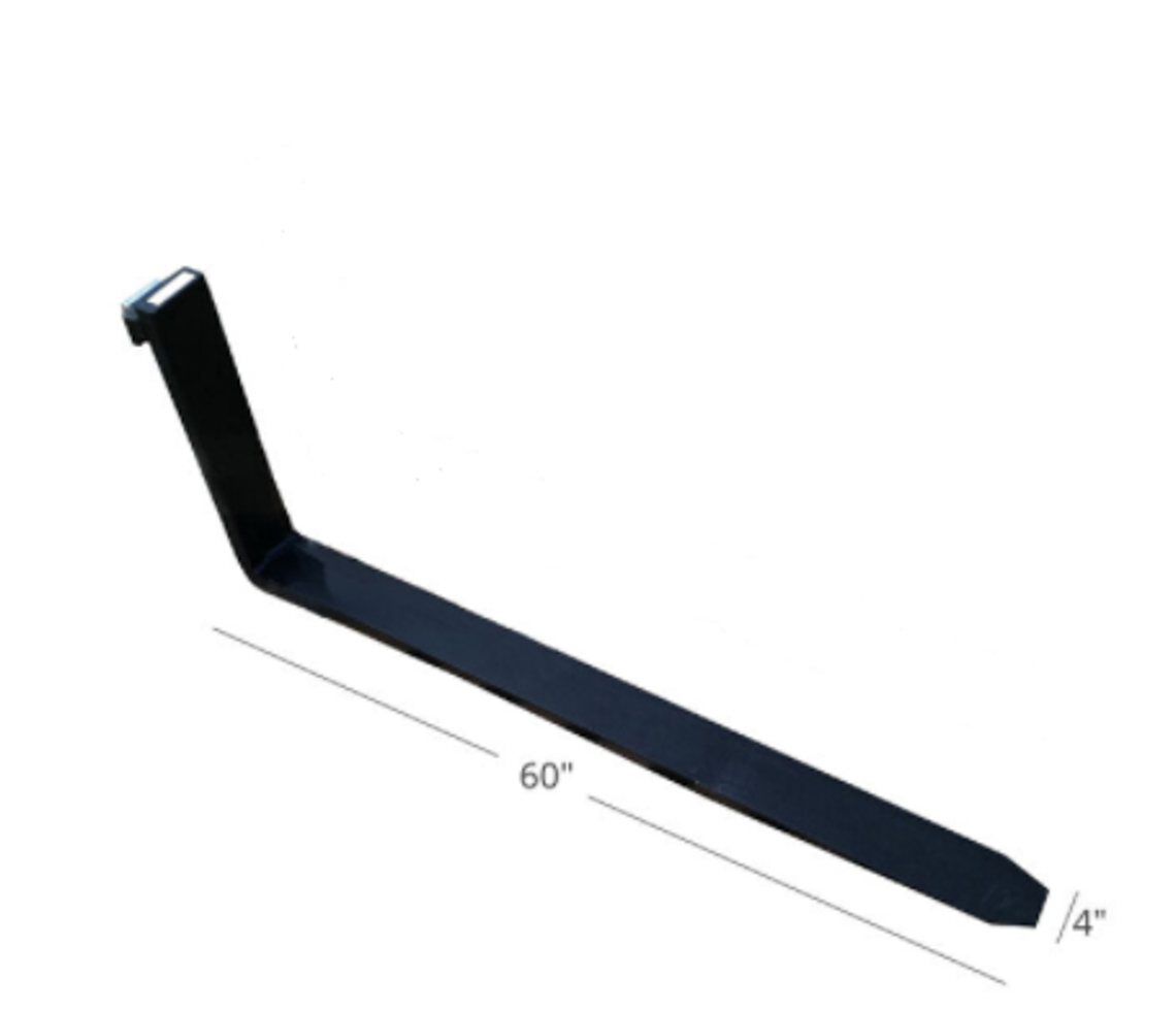 Scratch and Dent, 60" Class 2 Pallet Fork Blade | Titan Attachments