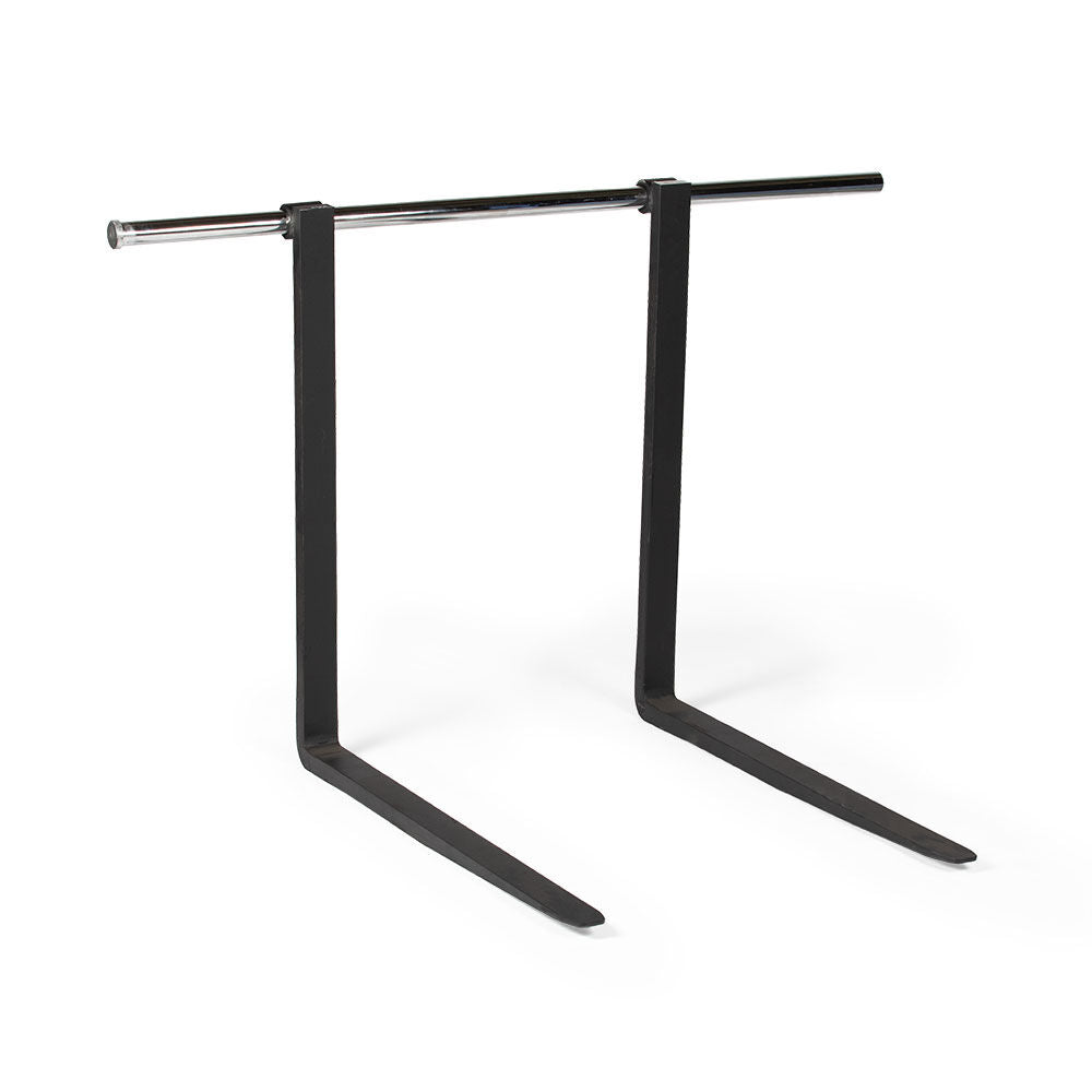 Over-the-Bucket Fork Kit - 48" x 48" Pallet Fork Blades for Pin-Type ...