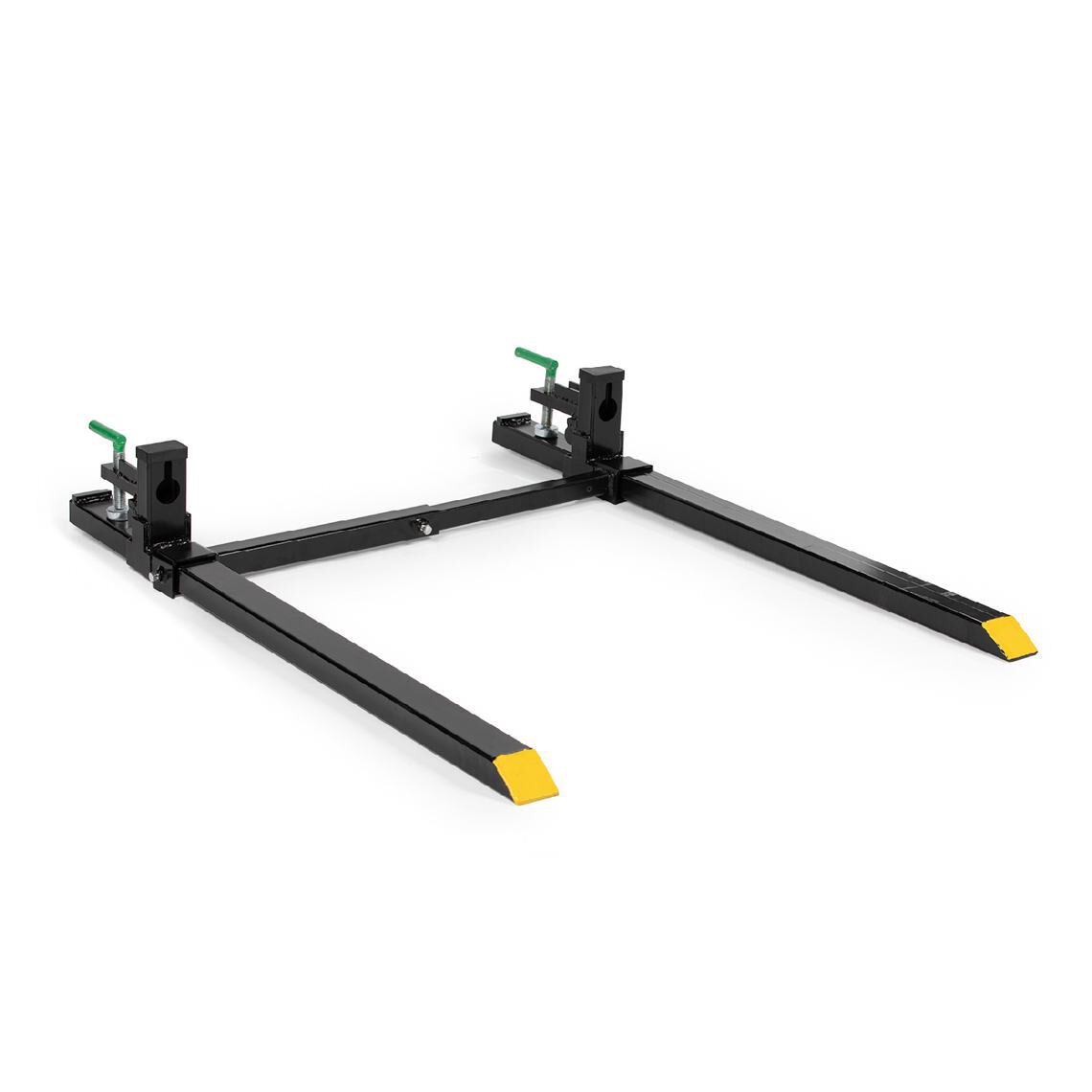 Scratch and Dent, Light-Duty Clamp-On Pallet Forks with Stabilizer Bar ...